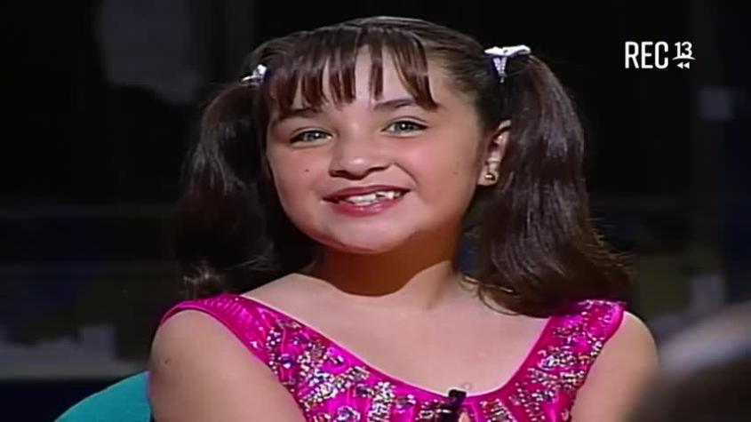 Hoy tiene 36 años: Así fue la visita de la protagonista de Luz Clarita a "Viva el Lunes" en 1997